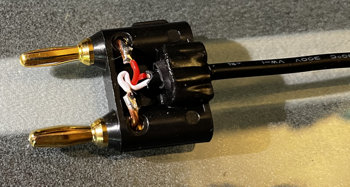 Dual-banana Headphone Adapter – Open ARDF